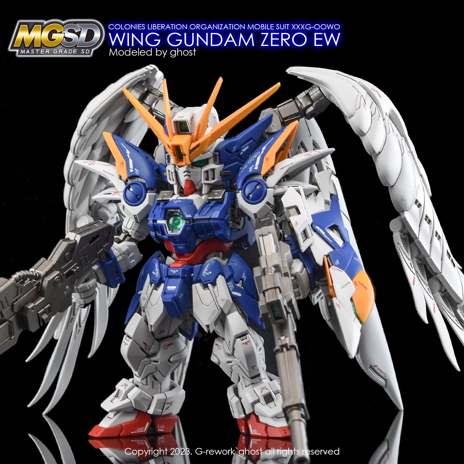 G-Rework Decals - MGSD Wing Zero [CD-MS03]