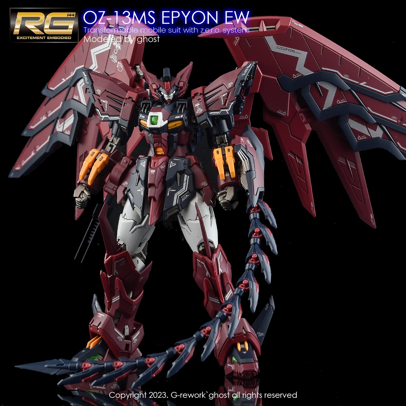 G-Rework Decals - RG Epyon [CD-RG38]